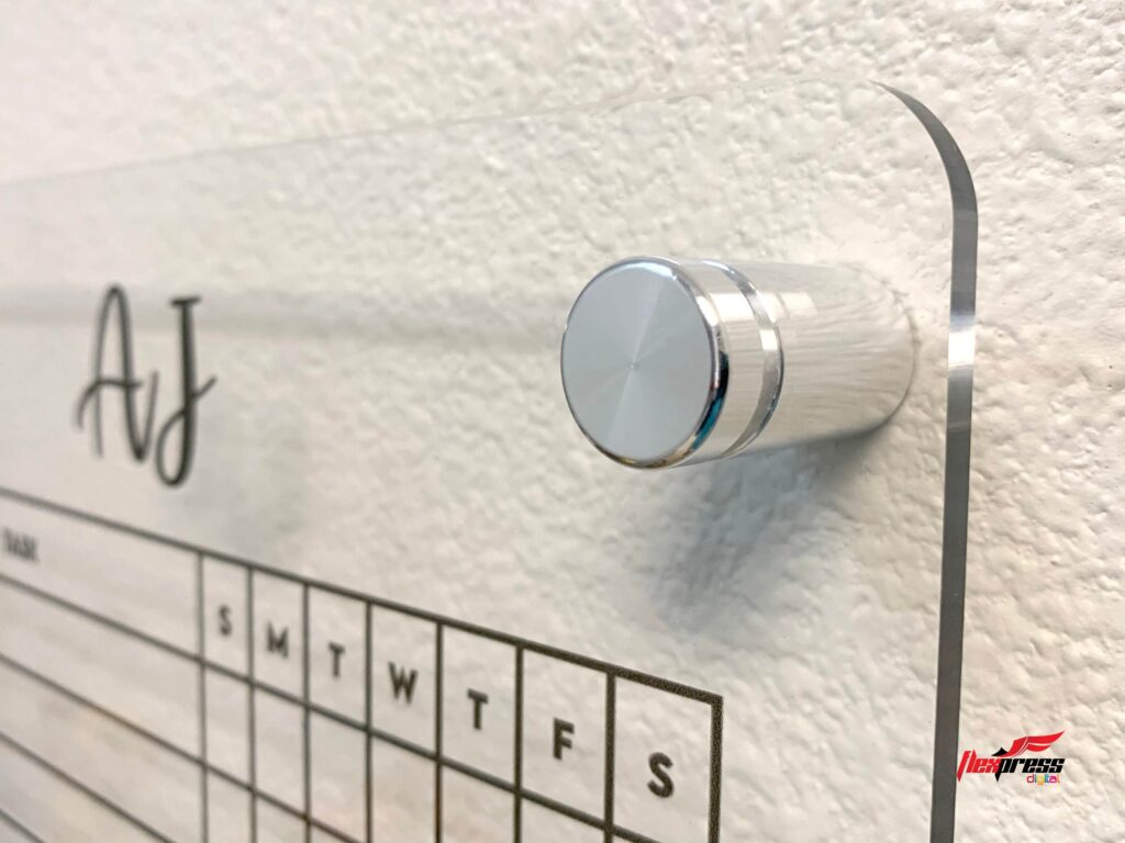 Personalized Acrylic Task Chart - Flexpress